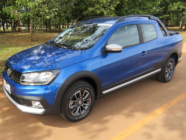 VW Saveiro Cross Cabine Dupla 2017: vídeo, consumo, teste