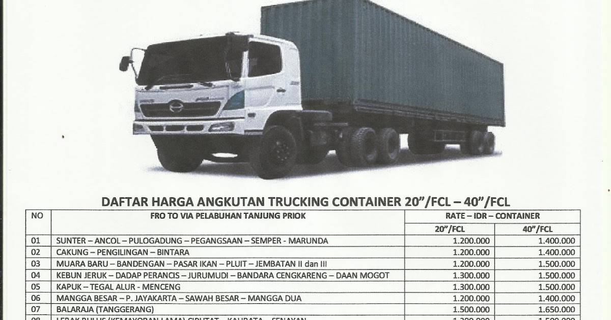 PT Gemilang Duta Agromandiri: TRUCKING TRAILER CONTAINER