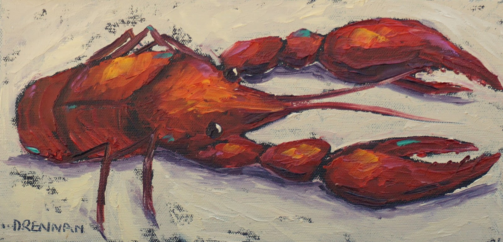 DrennArt...the Oil Painting Adventures of Lorrie Drennan: Seafood ...