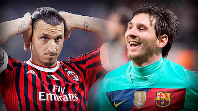Wallpapers for all: Zlatan Ibrahimovic vs Lionel Messi "Champions ...