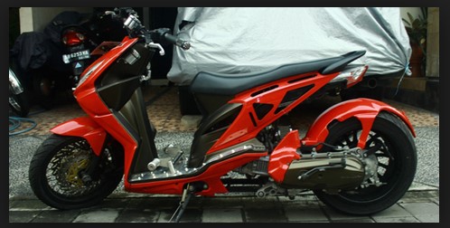 39+ Modif Motor Beat Warna Merah Lengkap - Trektrekku44