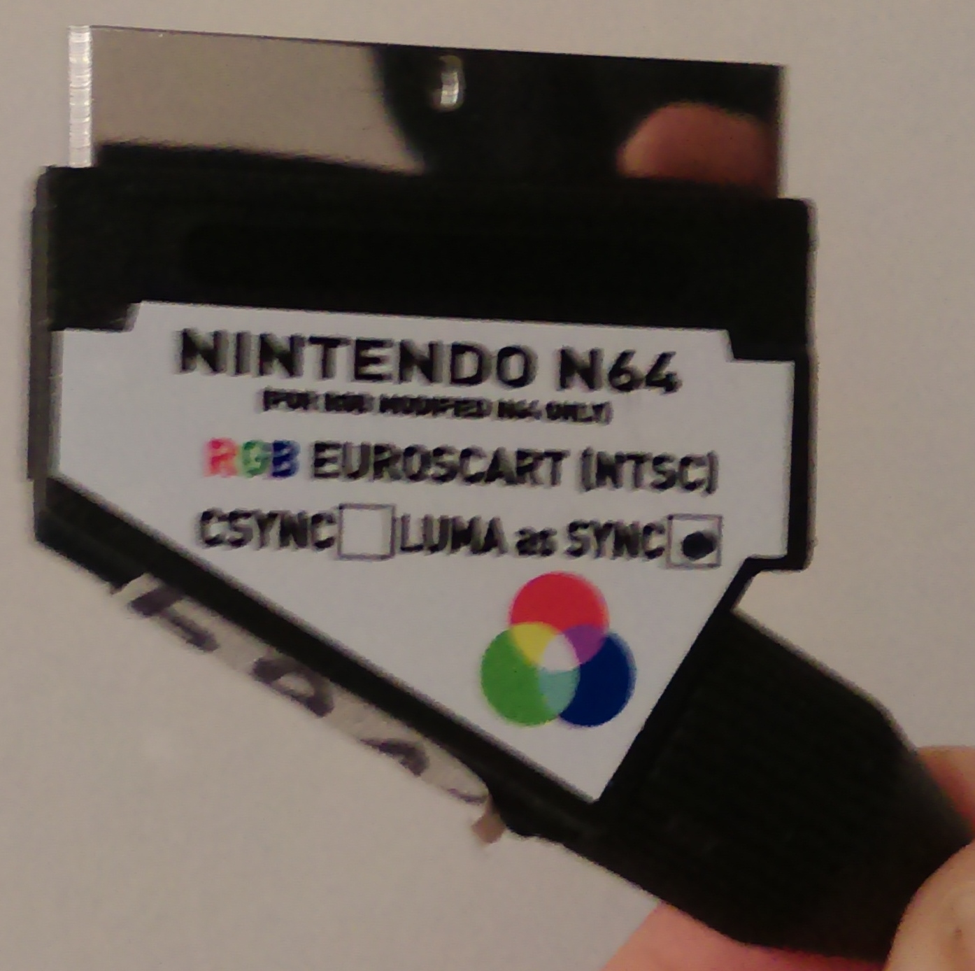 Kris Syme's Blog: Which Scart Cables will work on my RGB modded N64?