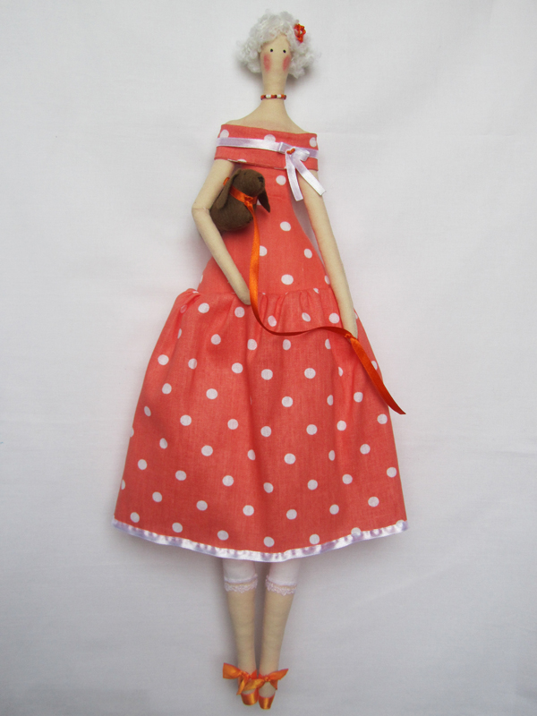 Handsome Handmade: Tilda Lady with a Dog or Fruitgarden Angel crafted by me