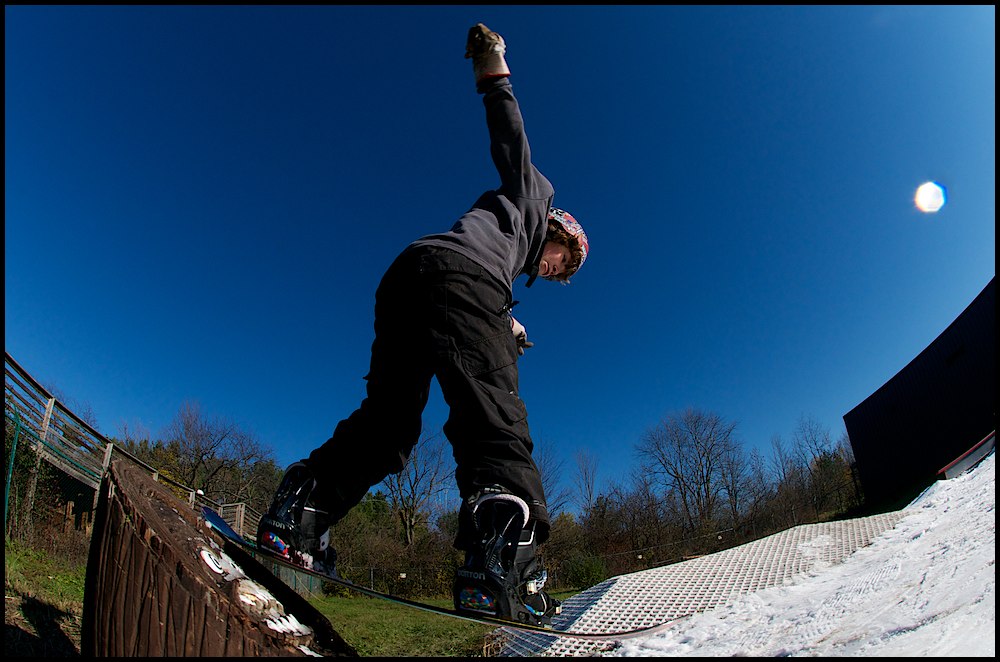 Brian Jenkins Photography: Mount Mansfield Snowboard Club Rail Jam