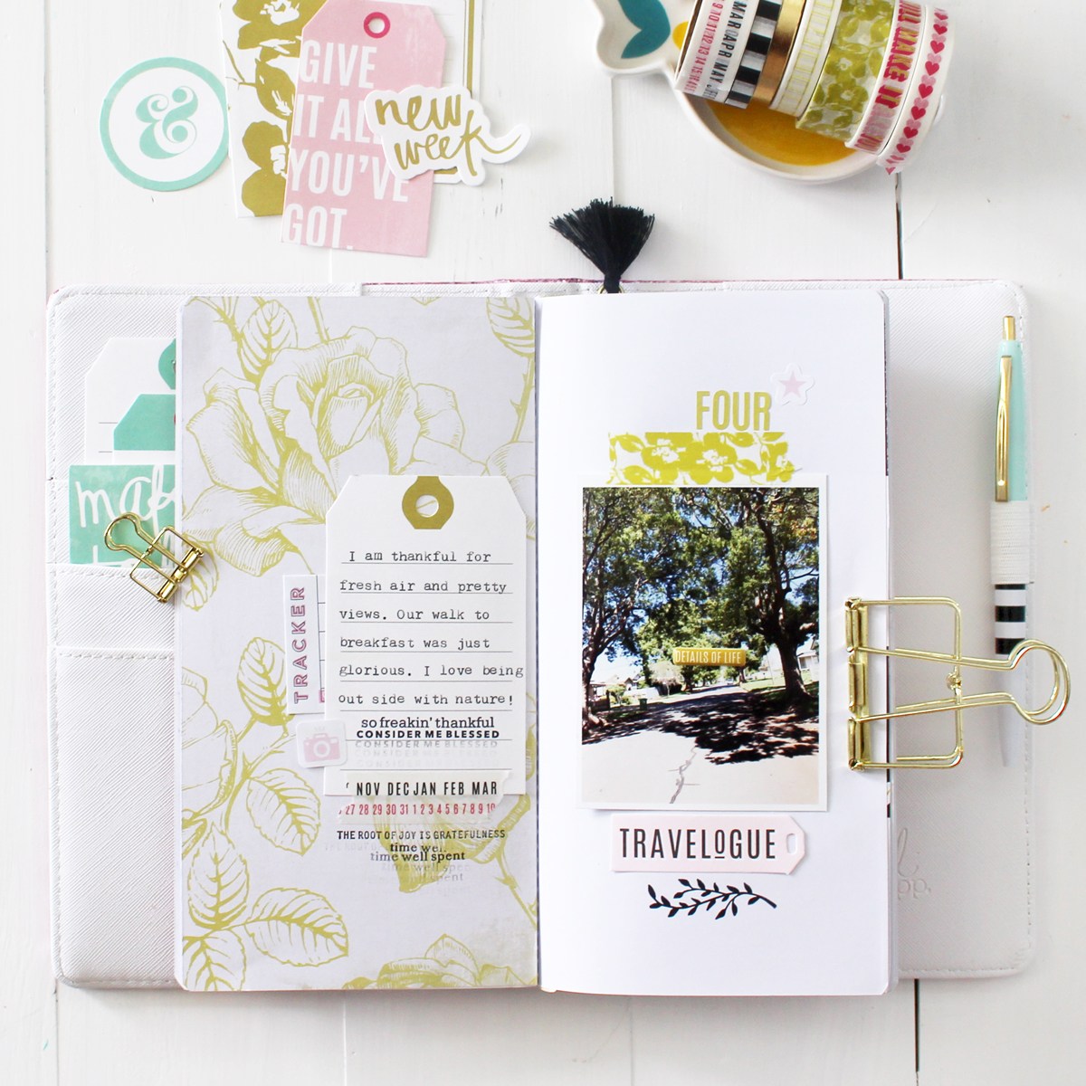 Glass Half Full: 21 reasons to be thankful journal