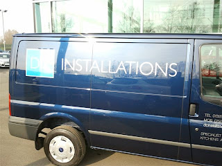 The Green I Signs Blog: Ford Transit Van Signwriting by Green I Signs