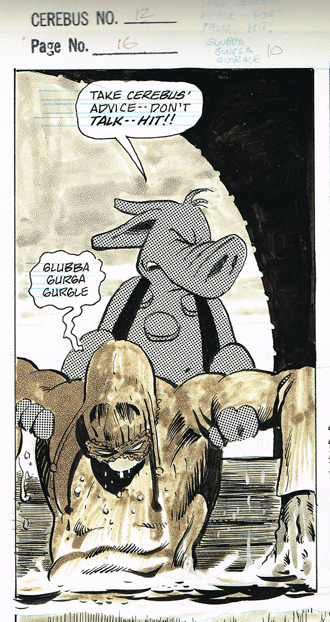 A MOMENT OF CEREBUS: Cerebus Volume One: the Original Artwork: part 3 of 3