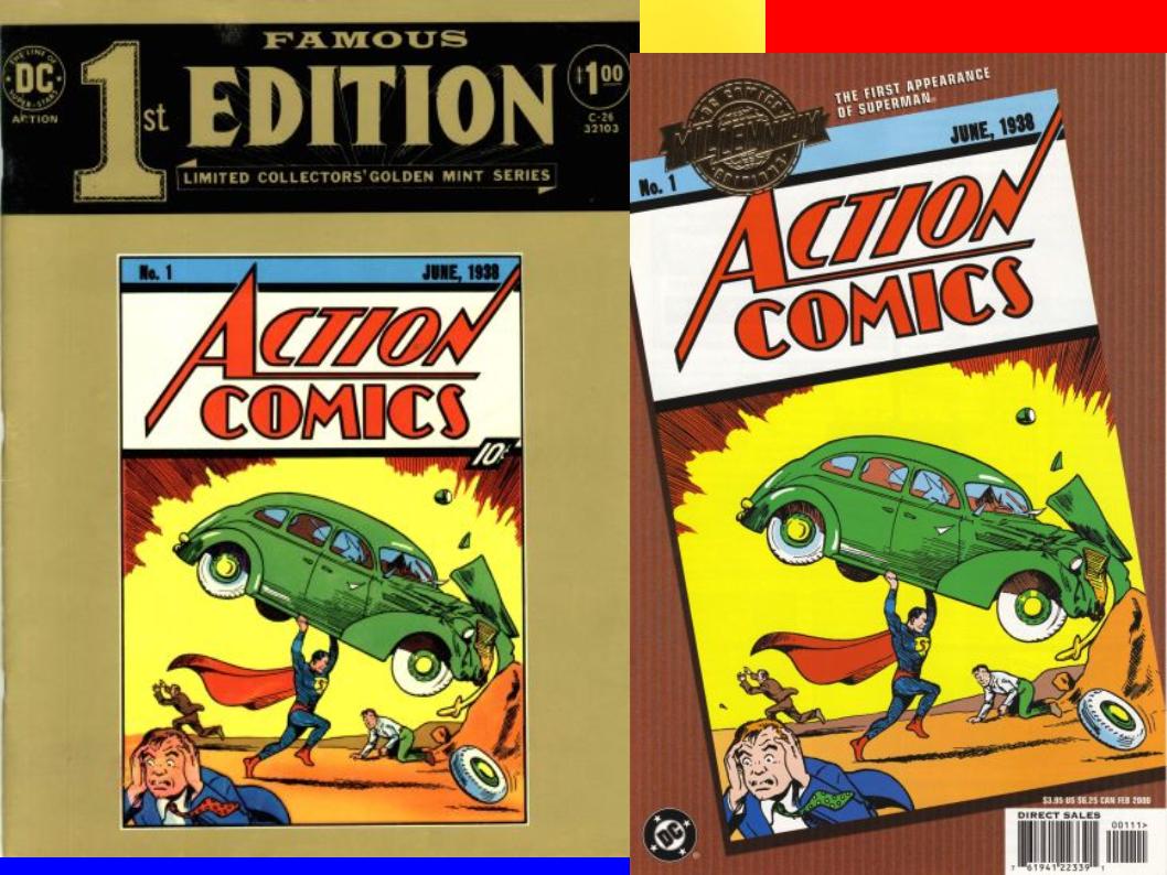 Dave's Comic Heroes Blog: Action Comics 1 The First Superman