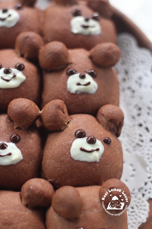 Nasi Lemak Lover: Bear Cartoon Character Bread Buns 小熊小面包