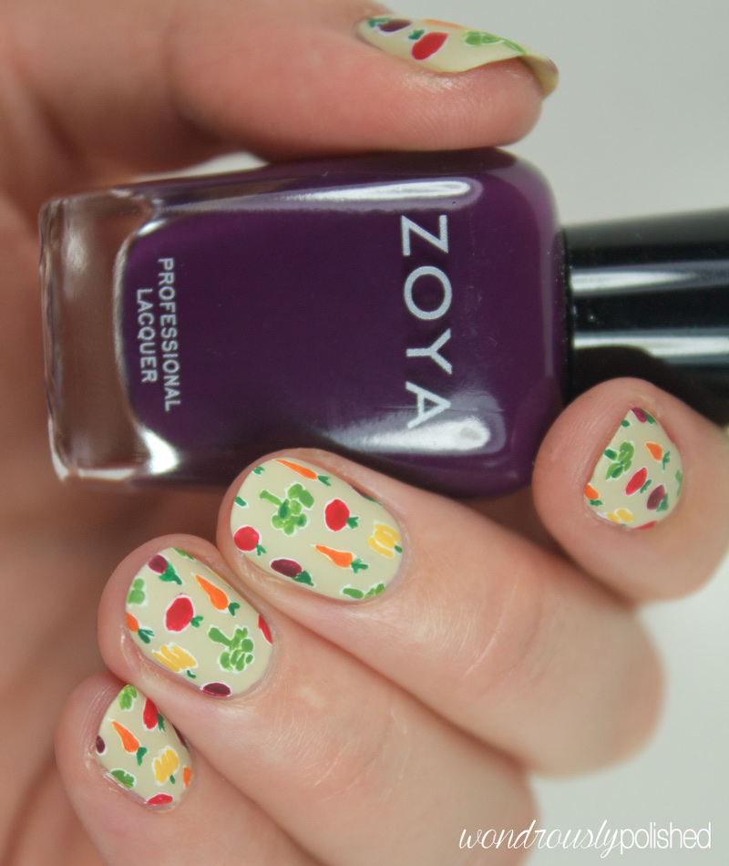 Wondrously Polished: The Digital Dozen does Food - Day 1: Veggies