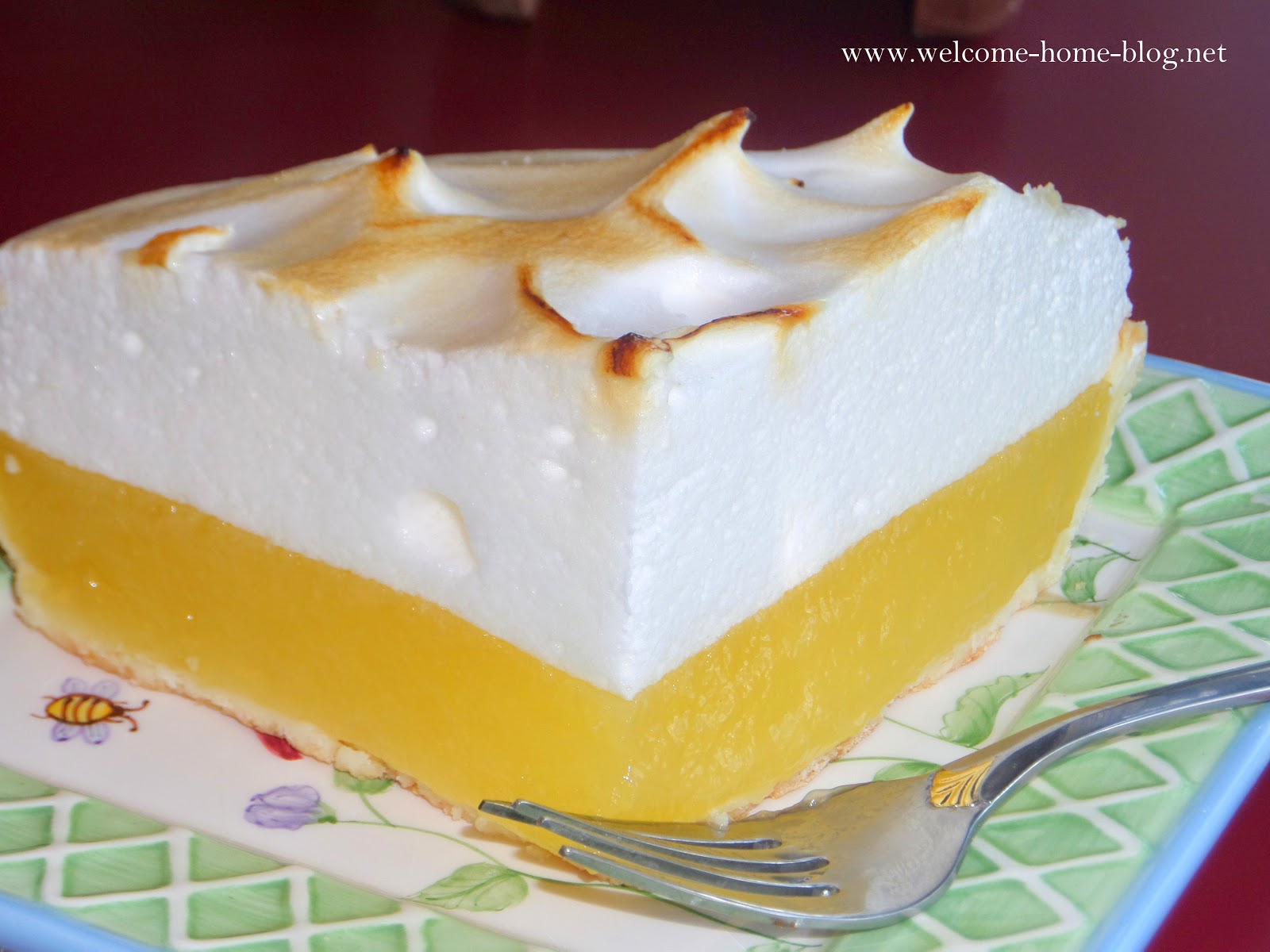 Welcome Home Blog: My Mom's Lemon Meringue Pie
