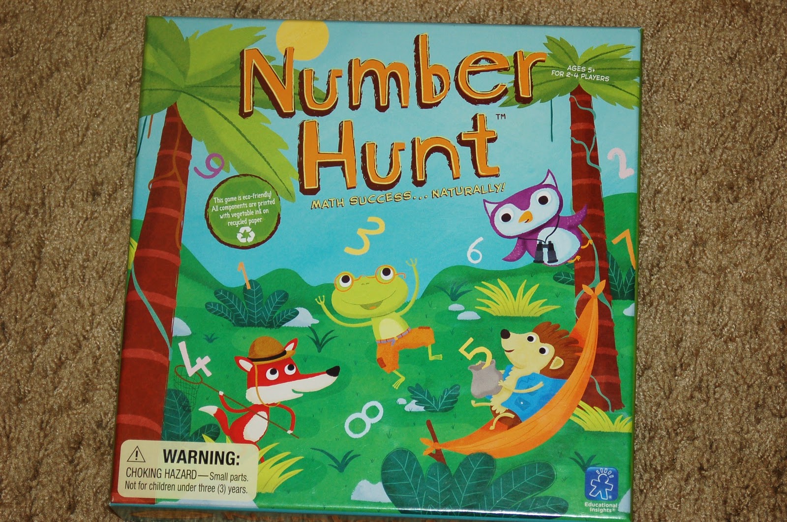 Number Hunt Math Game Review