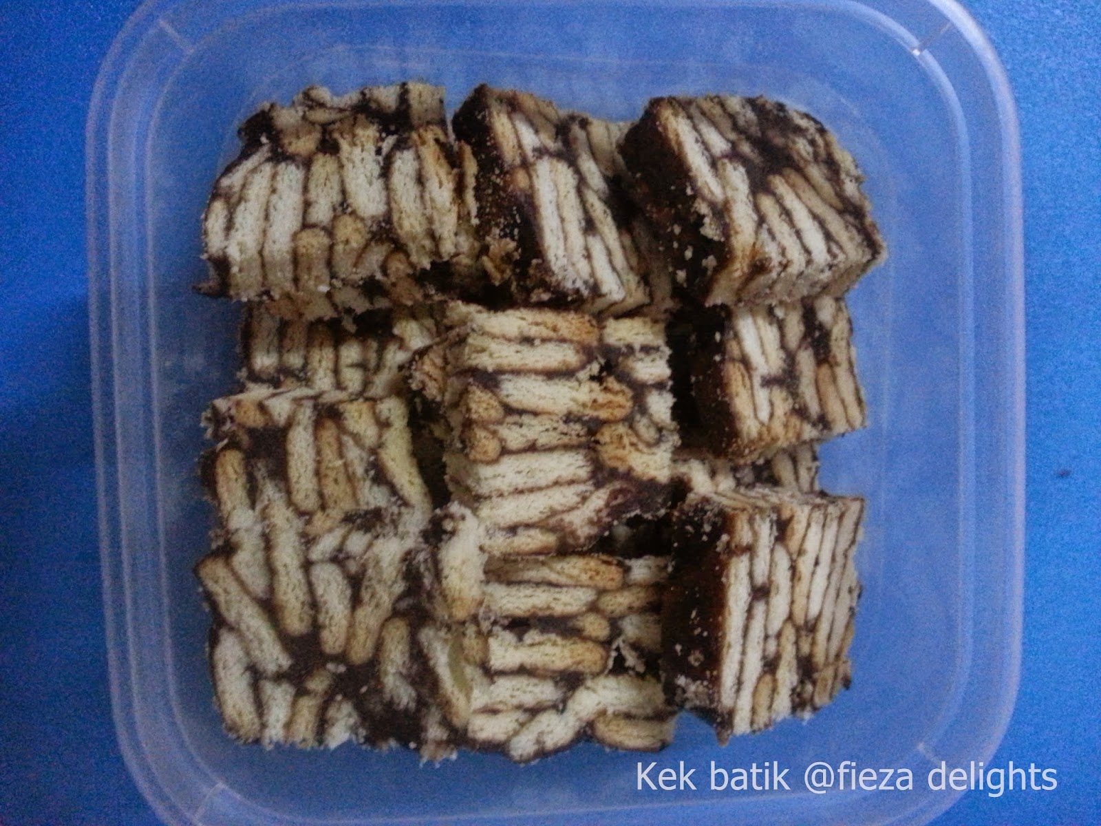 FIEZA DELIGHTS: KEK BATIK CHEESE SUPER SEDAP