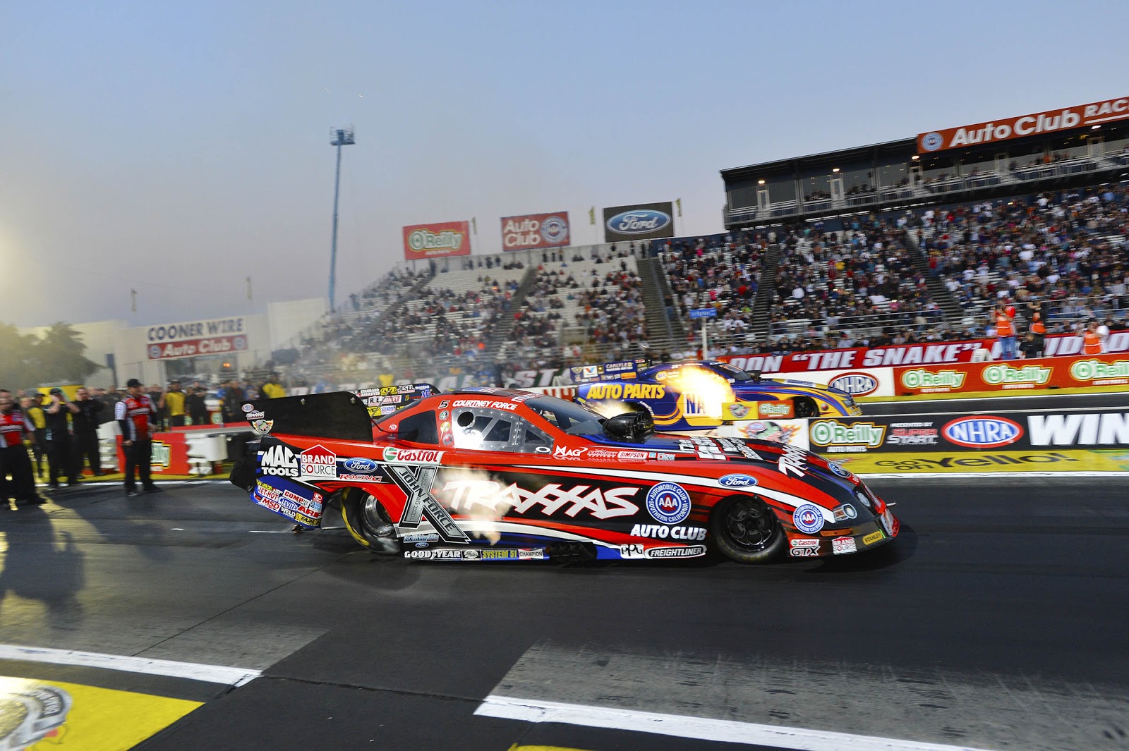 School of Hot Rod: NHRA NEWS: FUNNY CAR DRIVER C. FORCE VICTORIOUS AT O ...