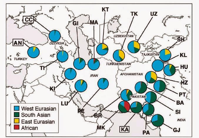 Araz Blog: The Complex mtDNA Landscape of the Southwest and Central ...