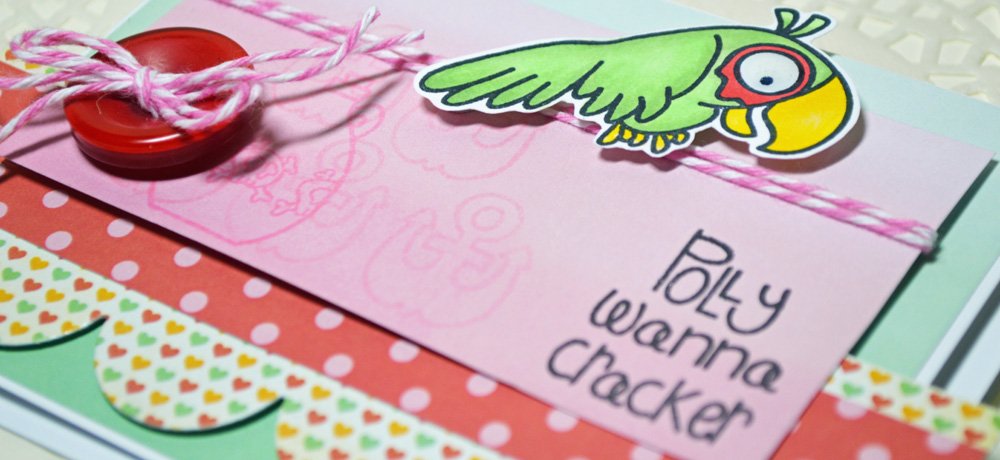 Stacey's Stamping Stage: Polly Wanna Cracker?