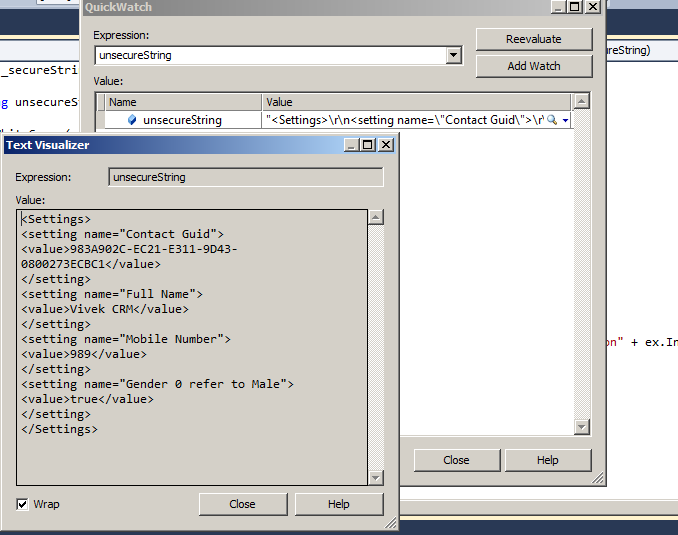 Rahul's Dynamics CRM Blog: Secure Vs. Unsecure Configuration