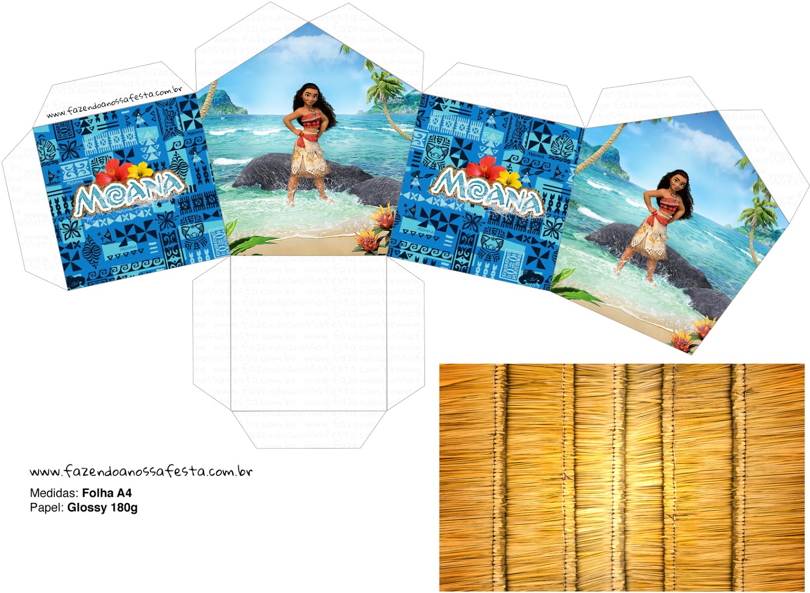 Moana: Free Printable Boxes. - Oh My Fiesta! in english