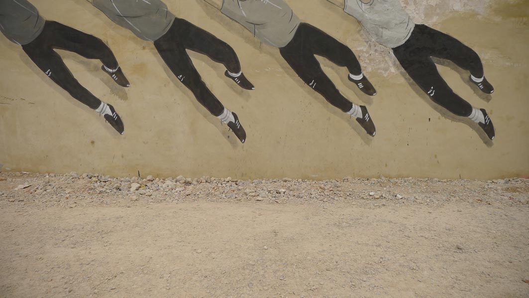 Escif "The Rescue" 最新ミューラル In スペイン