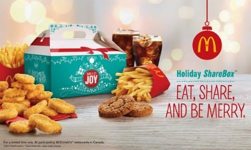 Canadian Daily Deals: Mcdonalds Holiday Share Box