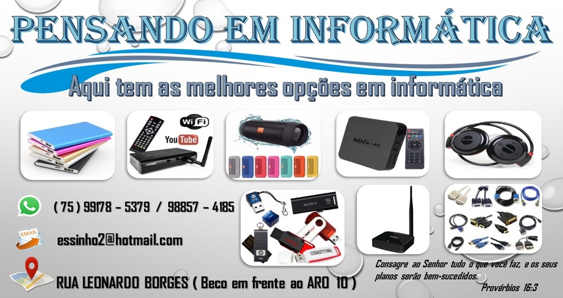 PENSANDO EM INFORMÁTICA