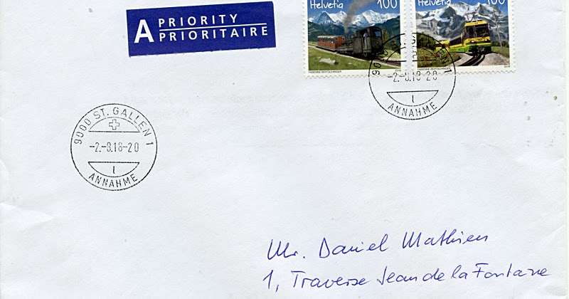 La Boîte aux Lettres du Monde: Lettre de Suisse