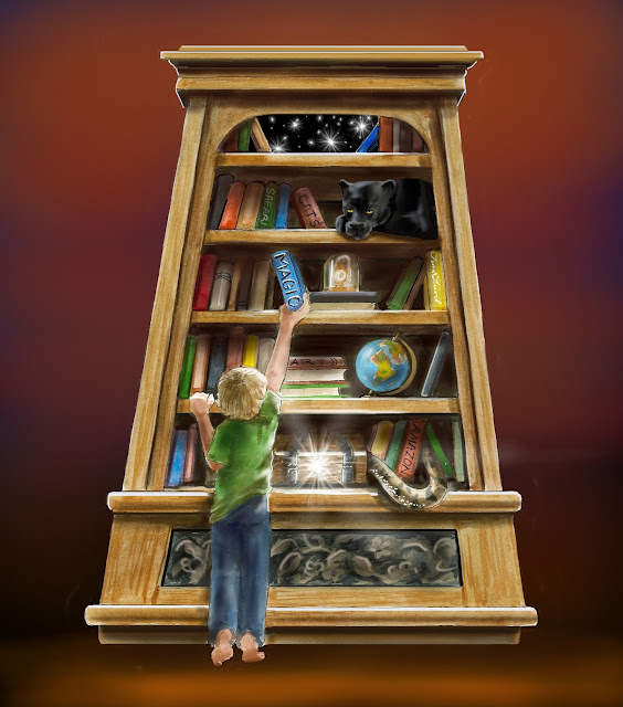 Wet Paint by Tracy Onoz: Magic Bookcase