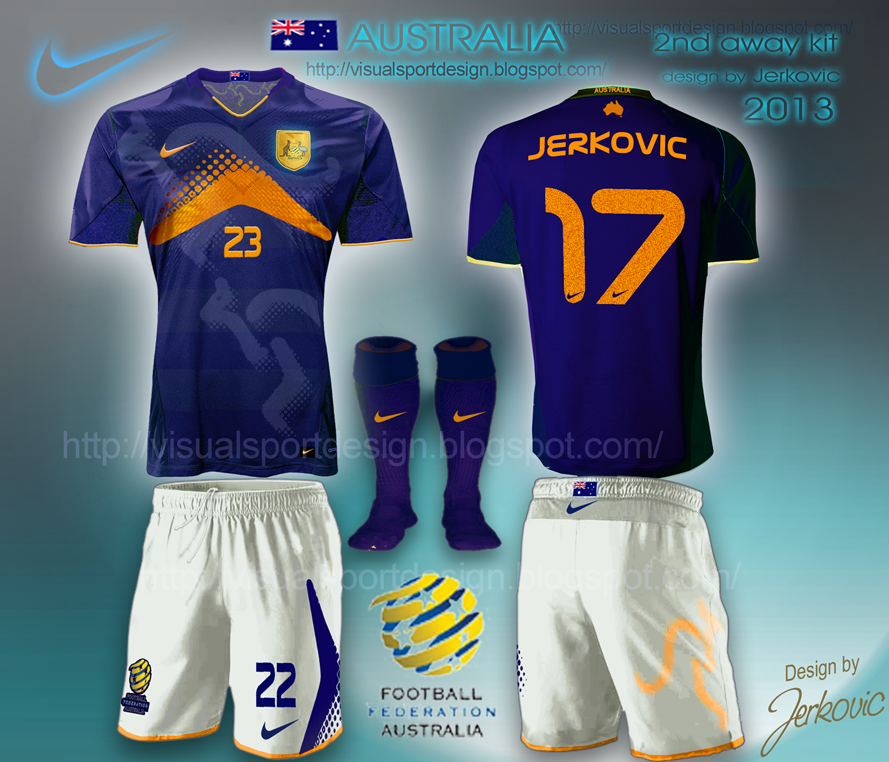 Visual Sportwear Unique Design: WORLD CUP BRASIL 2014 Footbal Kits
