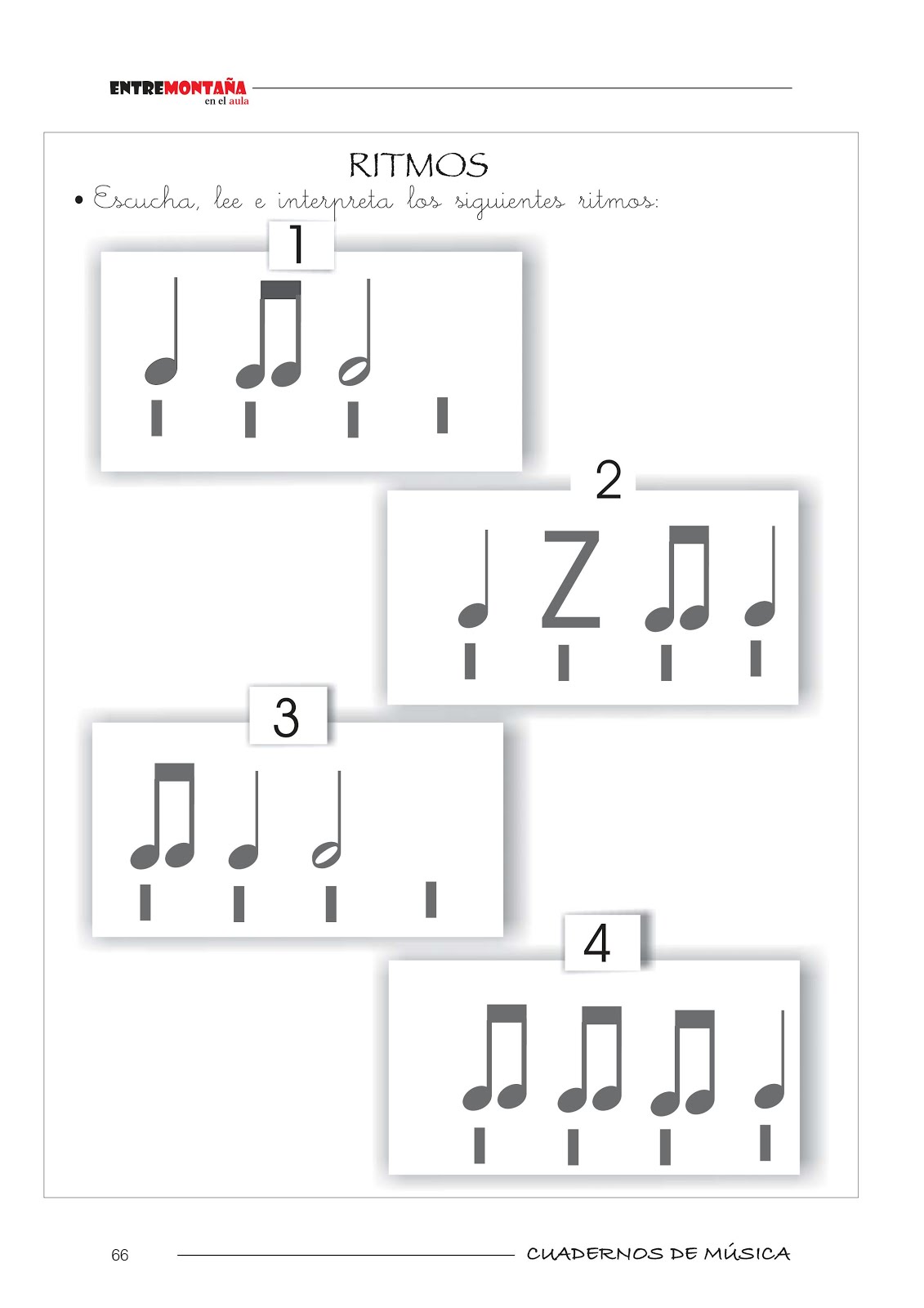 As túas clases de música: Practicamos ritmos básicos!