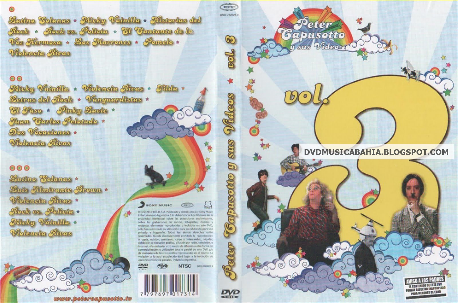 LOS MEJORES DVD DE MUSICA Y MAS....!!!!: PETER CAPUSOTTO Y SUS VIDEOS ...