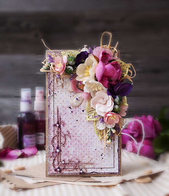 50 оттенков розового...: Просто открытка...