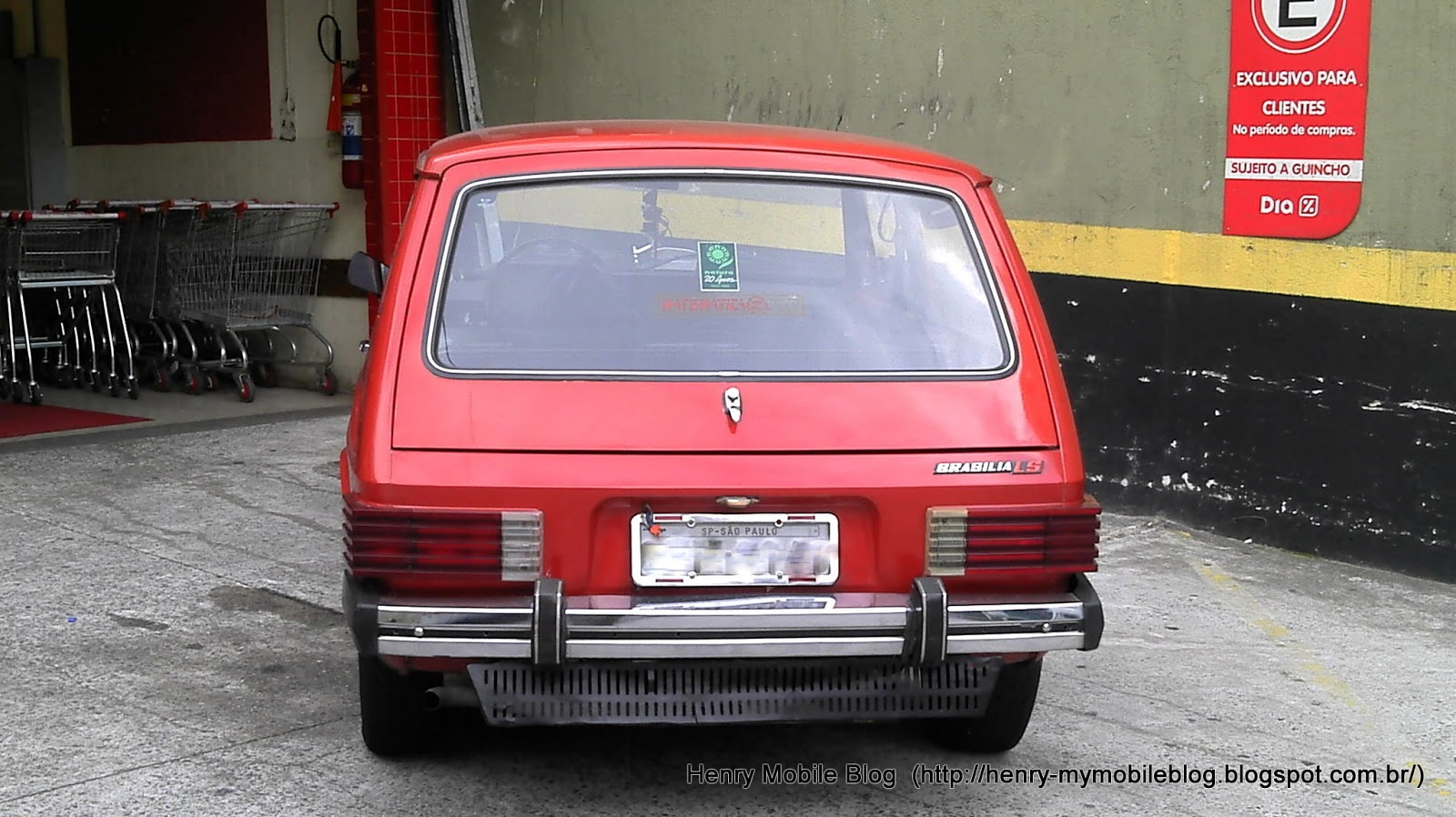 Henry Mobile Blog: VW Brasília LS 1978