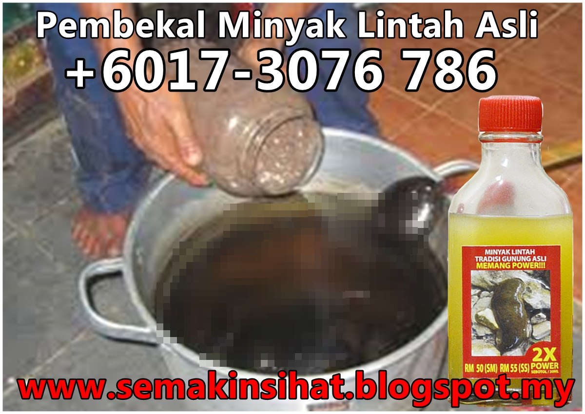 PEMBEKAL MINYAK LINTAH TRADISI GUNUNG ASLI : LELAKI LEMAH TENAGA BATIN ...