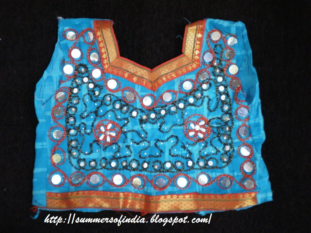 SummersofIndia: Shisha( Mirror) Work-1