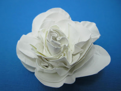 Goin' Over The Edge: Paper Rose Tutorial