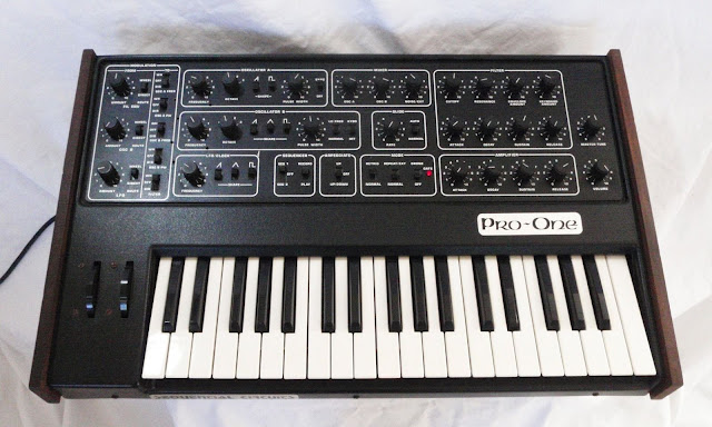 MATRIXSYNTH: Sequential Circuits Pro One Synthesizer SN 1716