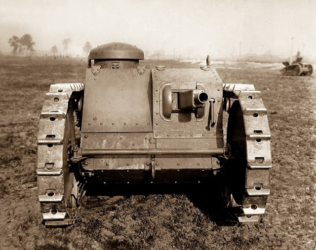 Just A Car Guy: the overall size of the Ford 3-ton Model 1918 Tank when ...