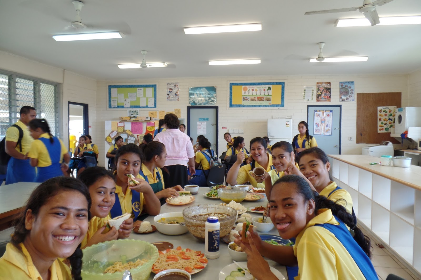 Mission to Samoa: This is what cooking at Pesega LDS Church College