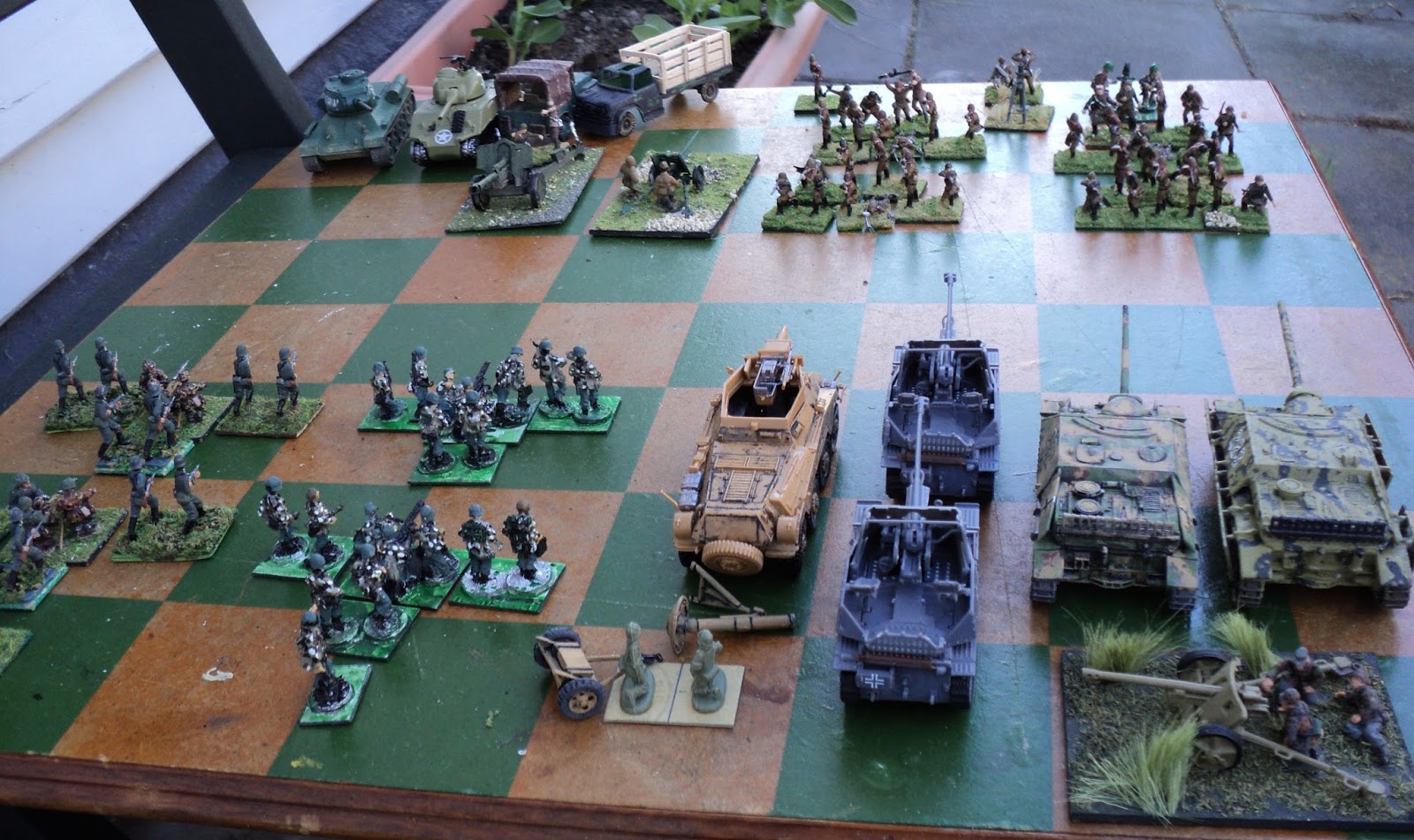 Archduke Piccolo: Grid wargames play test.