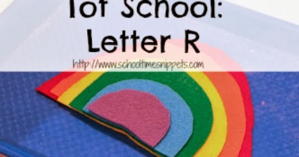 Letter R Toddler Activities | School Time Snippets