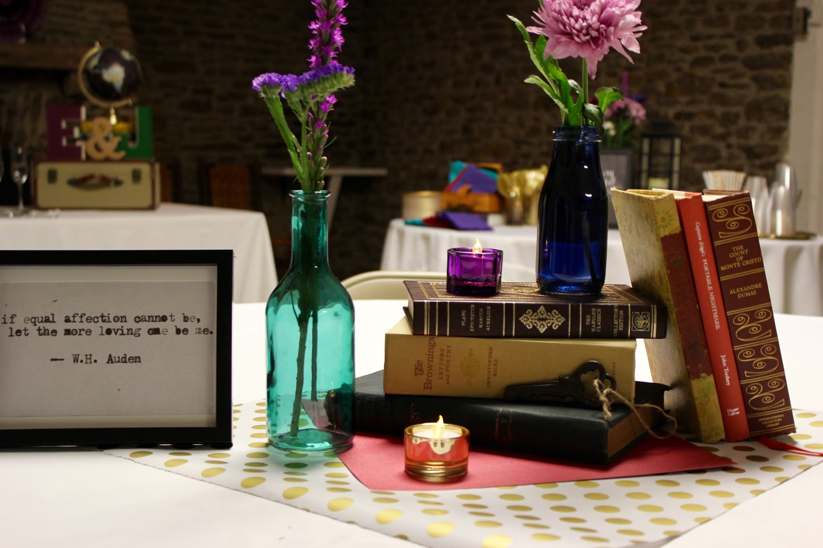 D.I.Y. Louisville: Vintage Library Wedding Reception