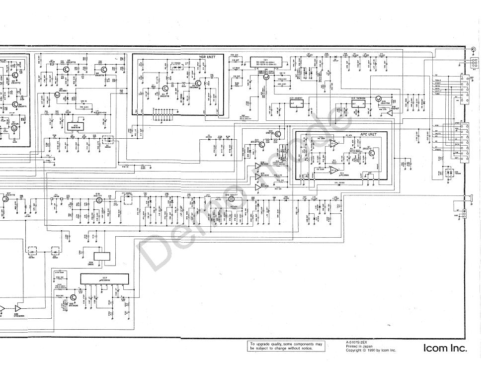 Galamai Station ( 142,240 Mhz ): SKEMA ICOM IC 229