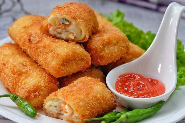 Resep dan cara membuat RISOLES ROGOUT AYAM - Resep Masakan Mertua