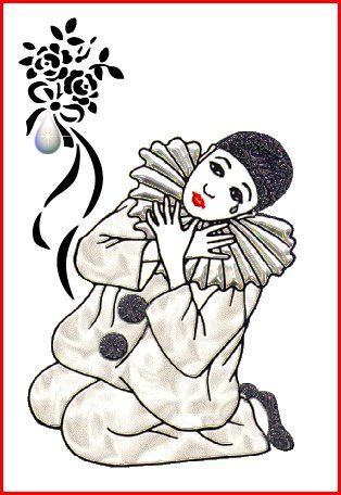 Reminiscências: " E o Pierrot apaixonado chora pelo amor da Colombina.."