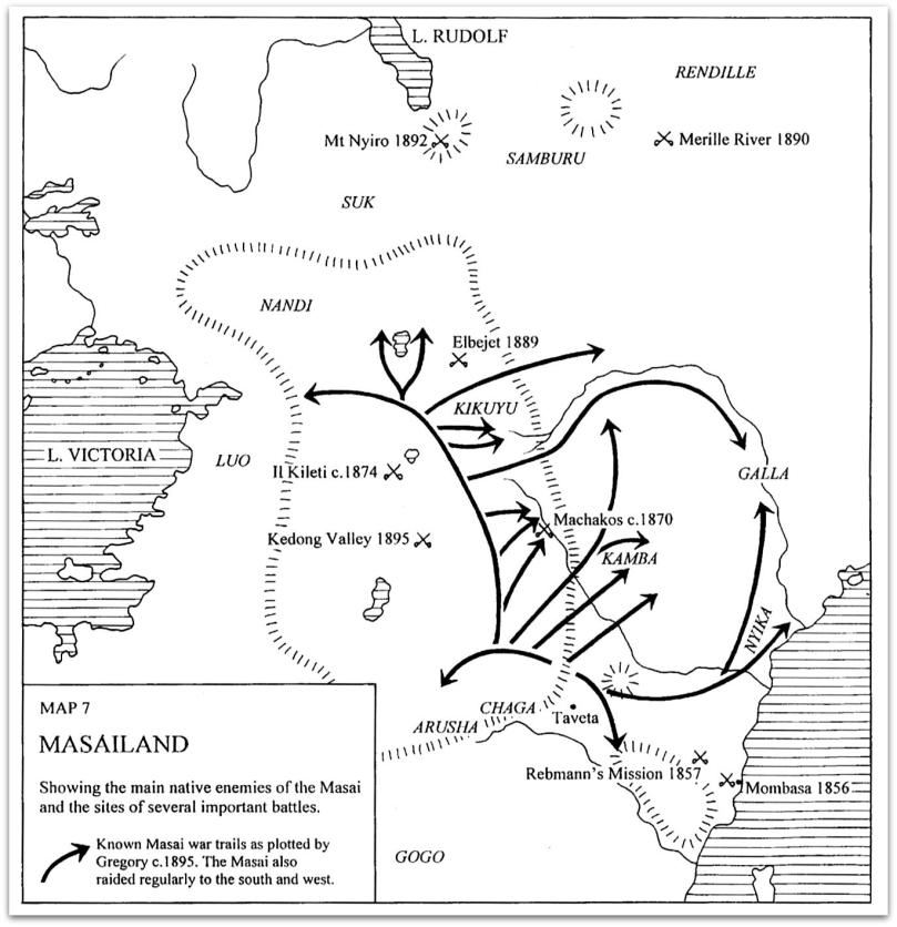 Cultura y Serenidad: LCP Cap. 57: LA PREPARACIÓN DE UNA INCURSIÓN MAASAI