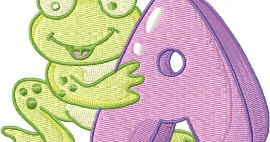 ALFABETO DE SAPINHOS COLORIDO LINDO BORDADO PARA IMPRIMIR! TAMBÉM EM ...