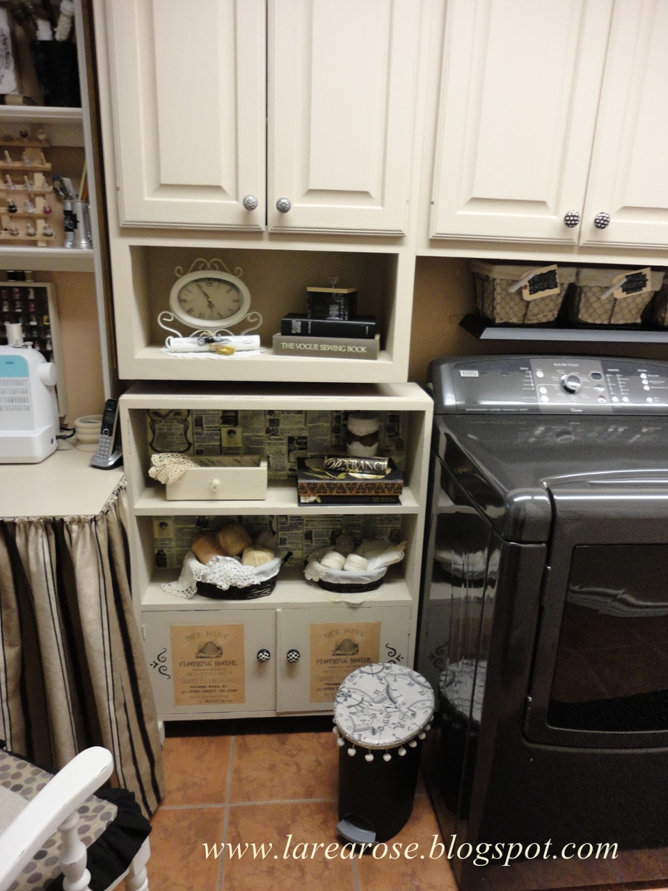 Laundry Sewing Room Makeover! - Rose Garden Market