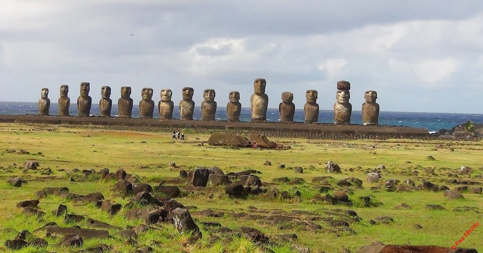 PRIETENI MEREU!: Celebrul site AHU TONGARIKI,RAPA NUI (Insula Pastelui ...
