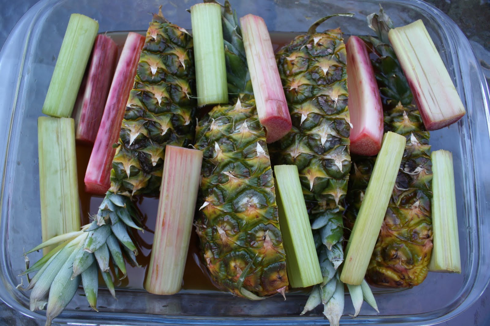 Discordant Harmony: Grillitud ananass