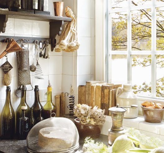 vignette design: Tuesday Inspiration: Kitchen Vignettes